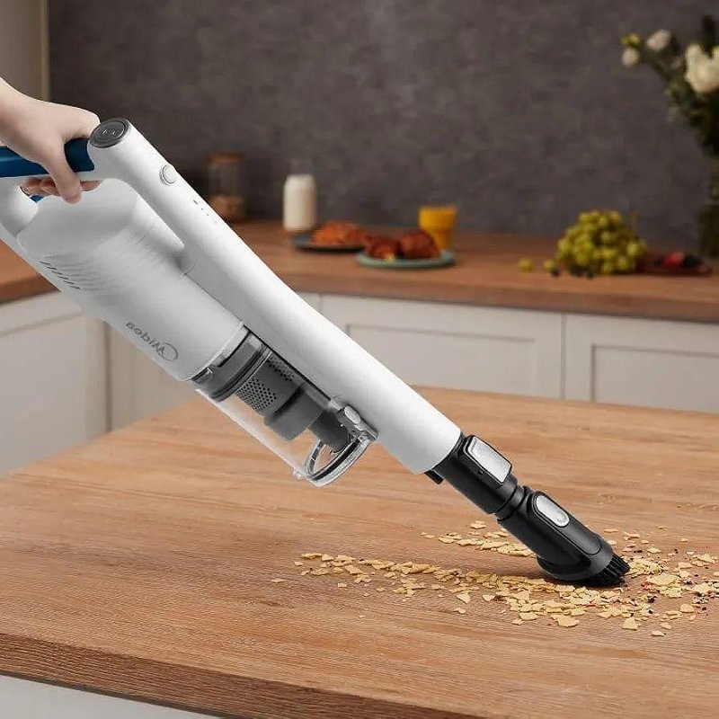 2 в 1 Акумулаторна Безкабелна Прахосмукачка Midea VacuumMax с Турбо ...