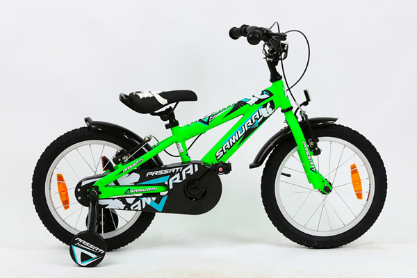 Детски велосипед Passati SAMURAI 16 зелен