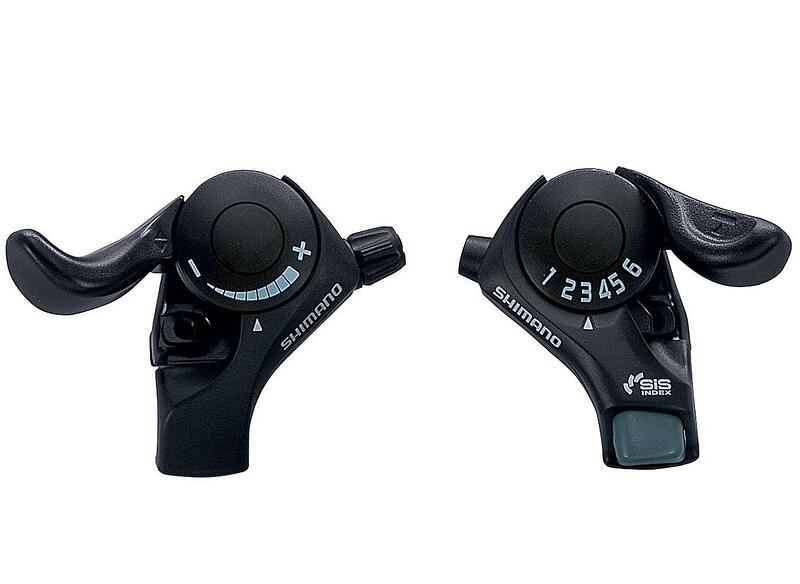 Комплект команди Shimano SL-TX30 3 х 6ск.