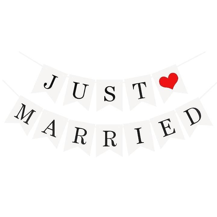 Банер Just married | RD Hobby Craft