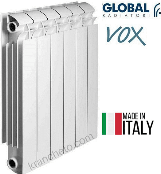 Алуминиеви радиатори GLOBAL VOX