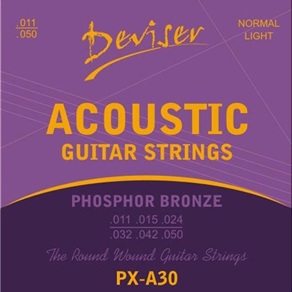 Комплект метални струни за акустична китара Deviser А30