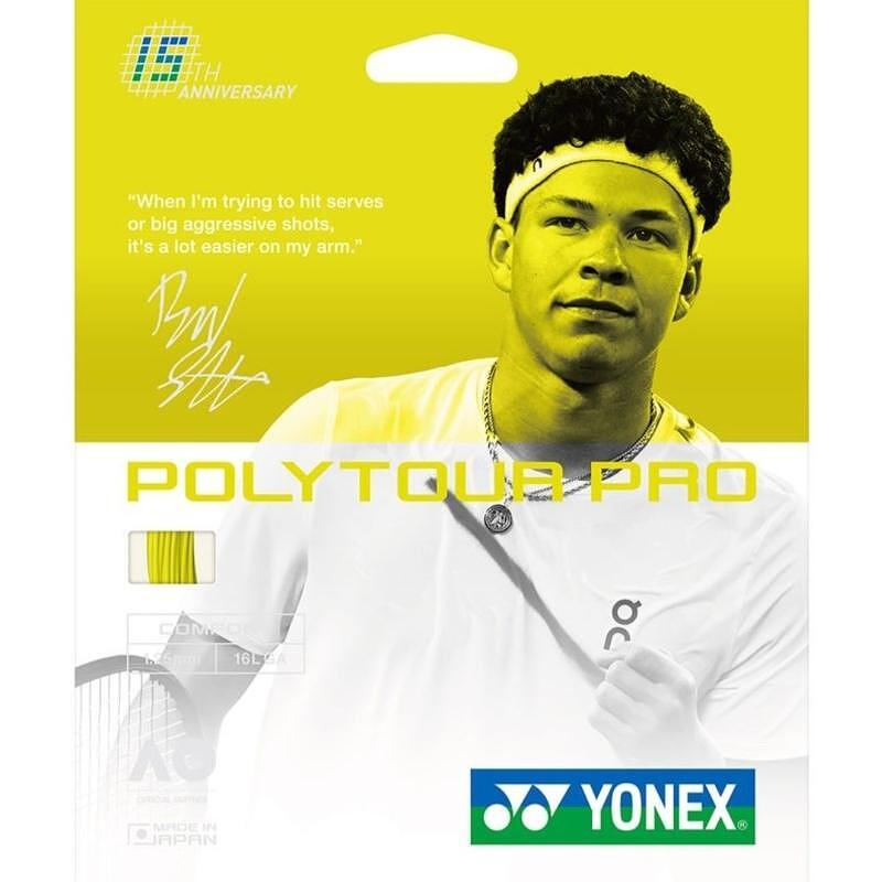 Кордаж Yonex POLYTOUR PRO 125 ANNIVERSARY Yellow