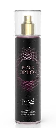 Prive Black Option парфюмен спрей Fragrance Mist 250ml.