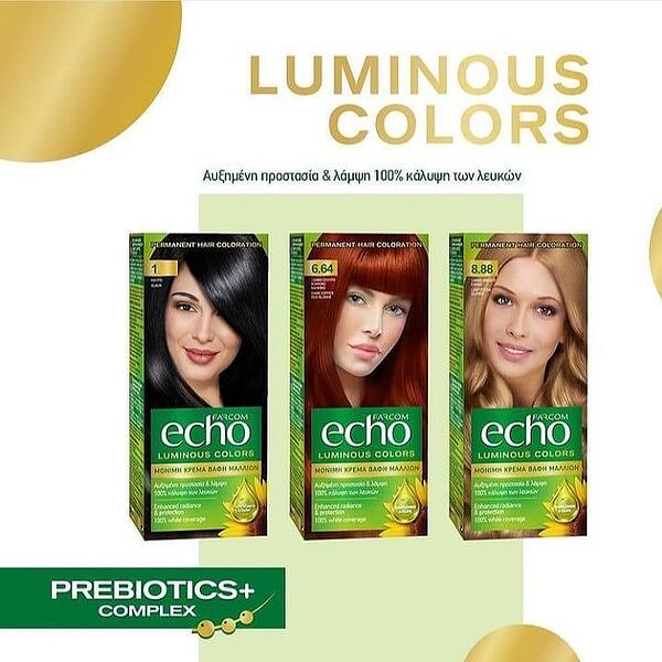 ECHO дълготрайна крем боя за коса Farcom