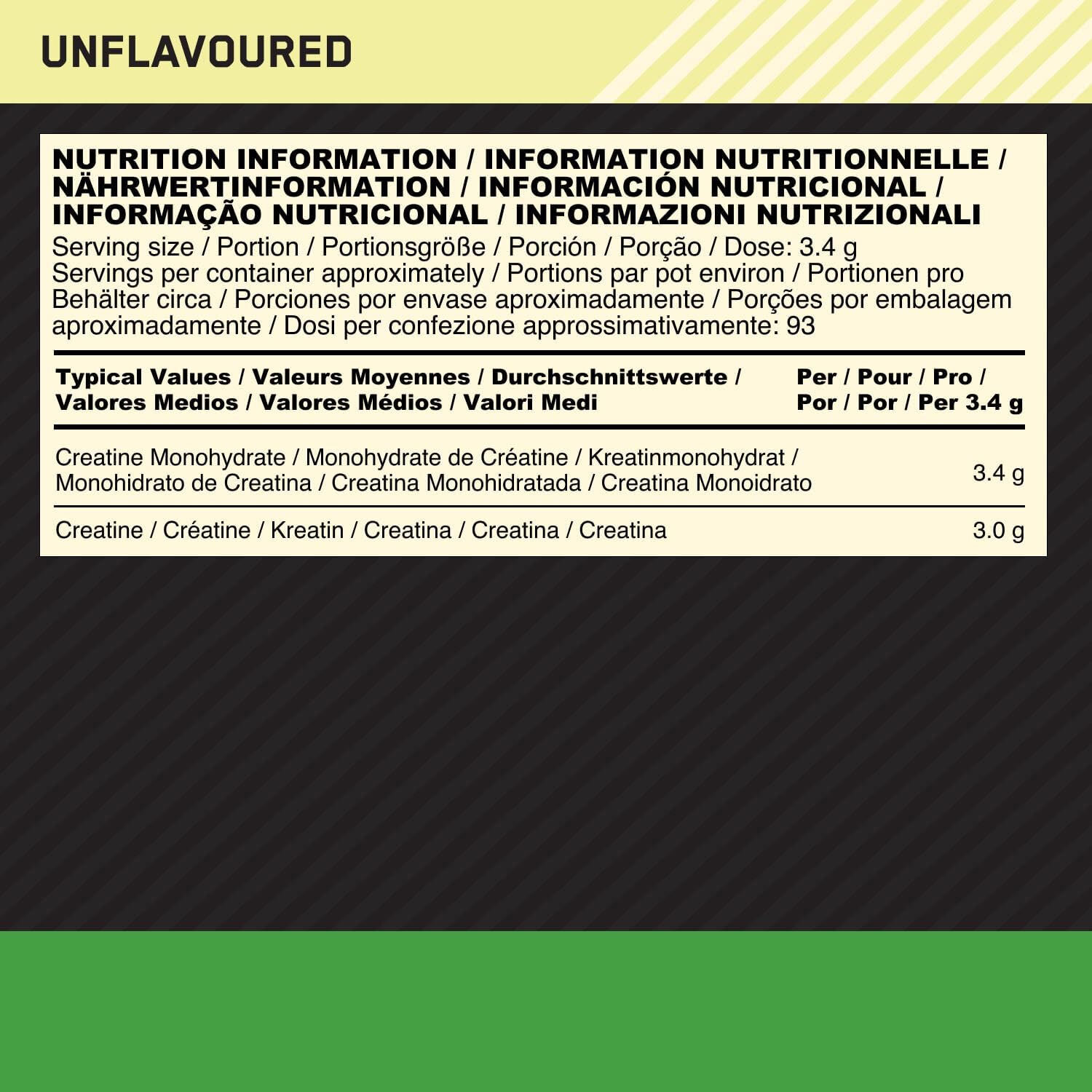 OPTIMUM NUTRITION Micronized Creatine Powder