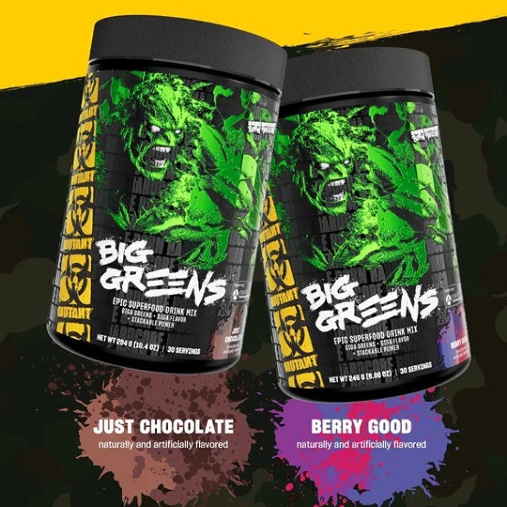 MUTANT Big Greens 💪 Зелен микс за енергия