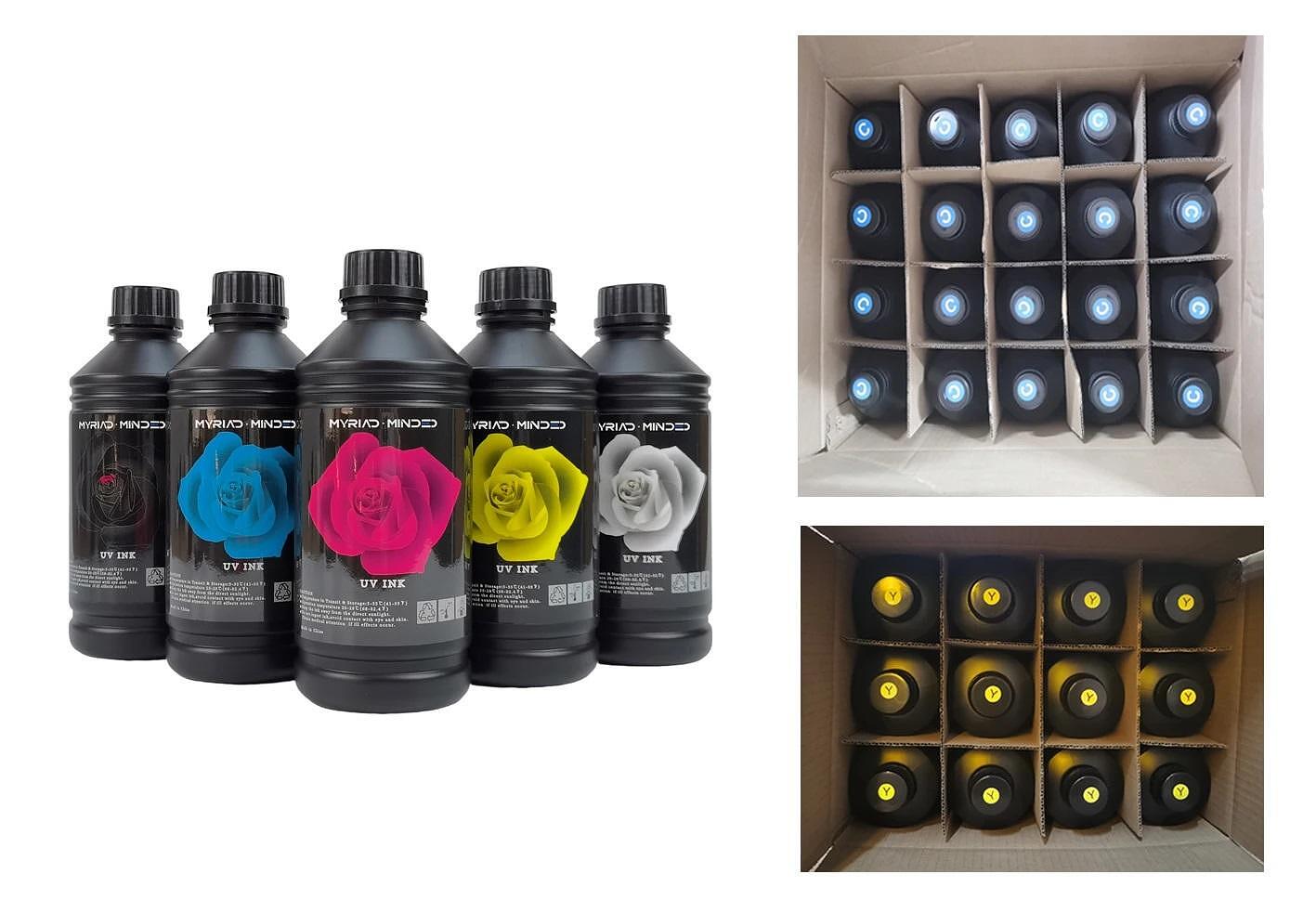 UV мастило за Epson XP600/TX800/DX5/DX7 I3200-U1, UV varnish good, UV ...