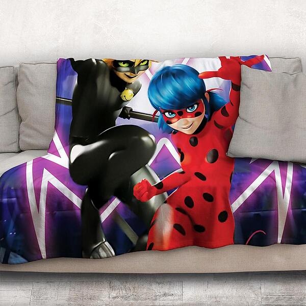 Одеало Мегачудесата на калинката и черния котарак