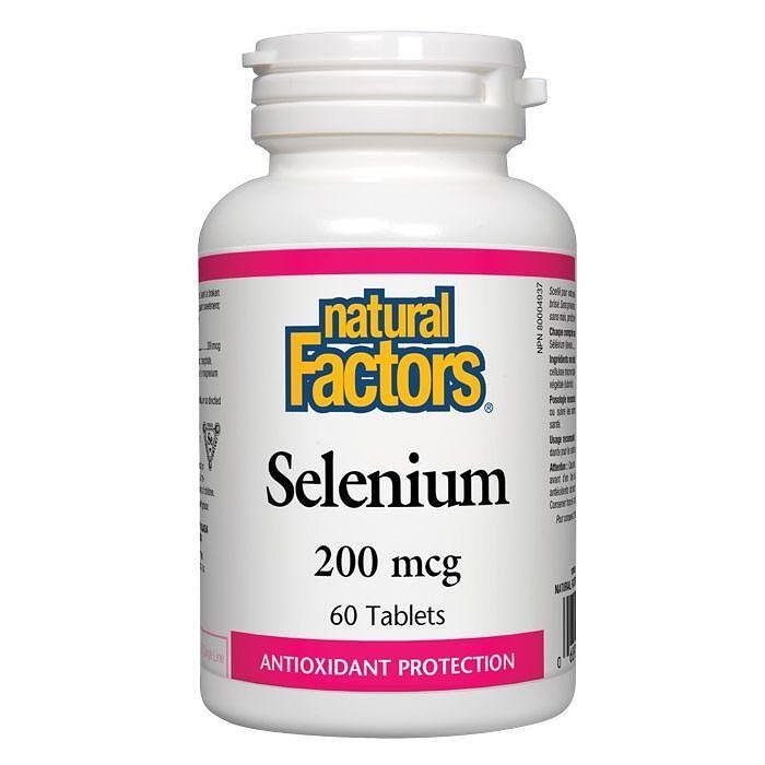 СЕЛЕН ТАБЛ. 200 МКГ Х 60 Natural Factors
