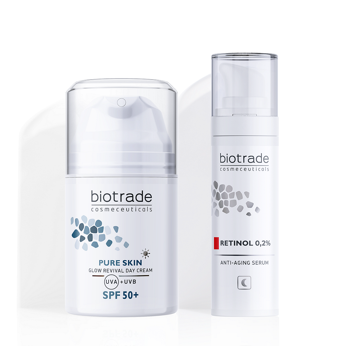 BIOTRADE PURE SKIN ДНЕВЕН КРЕМ SPF 50+ 50 МЛ + BIOTRADE RETINOL 0,2% ...