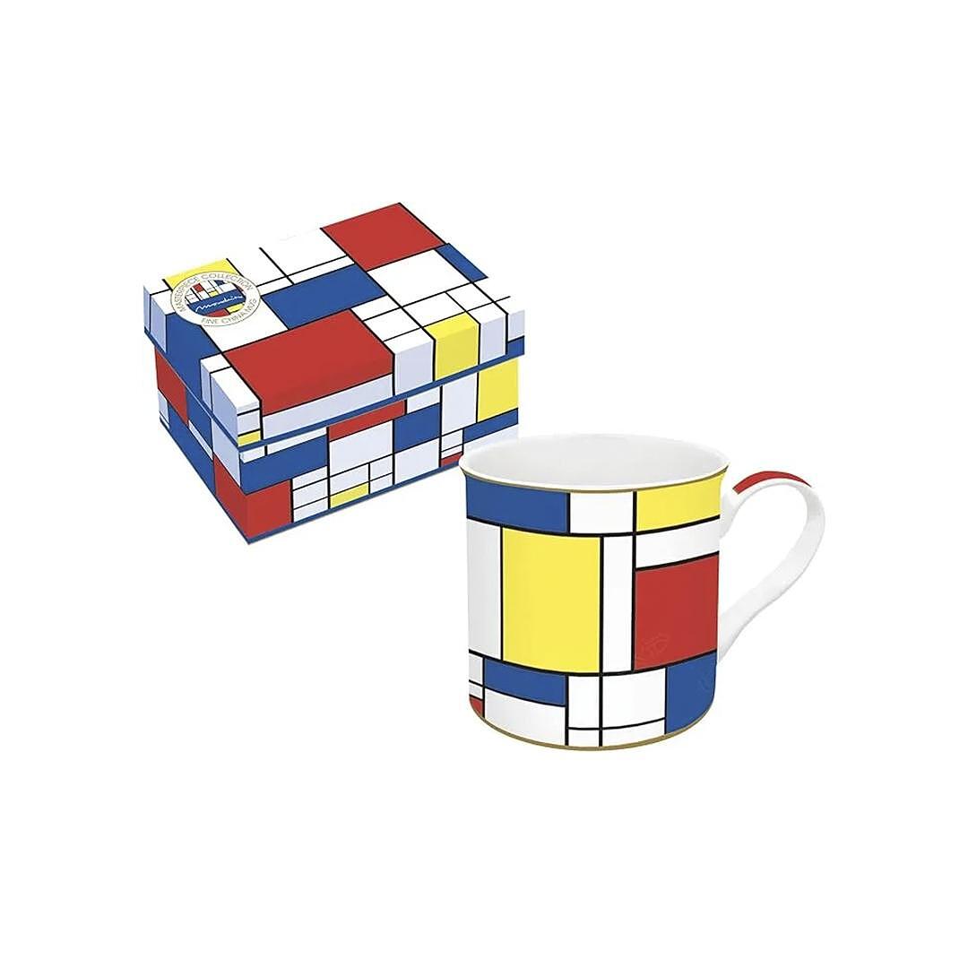 Easy Life Mondrian Fine China soljica za kavu ili čaj 300ml