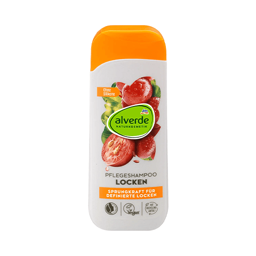 alverde šampon/kosu kovr.grozd/lan 200ml