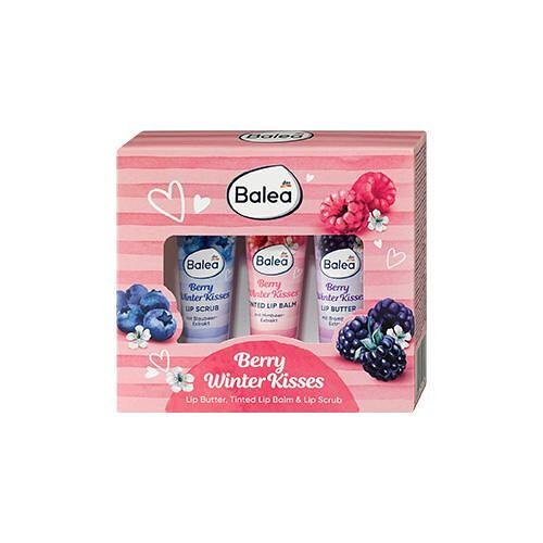 Balea poklon set za usne Berry Wintwr kisses