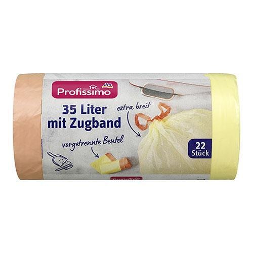Vrećica za smeće na vezivanje 35l 22, Profissimo
