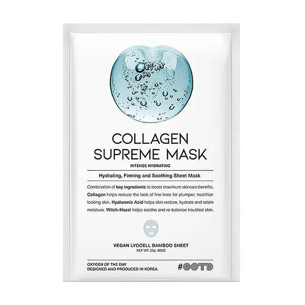 Стягаща и хидратираща маска за лице с Колаген OOTD | OlcomCosmetics