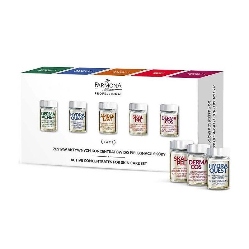 Сет ампули за лице Farmona Professional Set Of Active Skin Concentrate | OlcomCosmetics