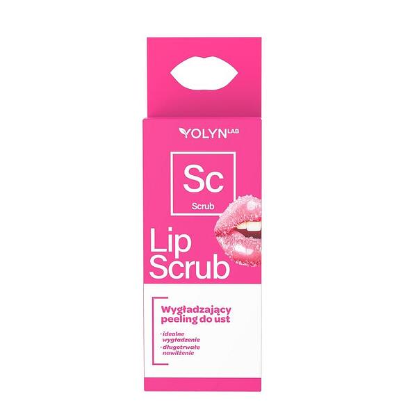 Ексфолиращ скраб за устни YOLYN LAB Lip Scrub | OlcomCosmetics