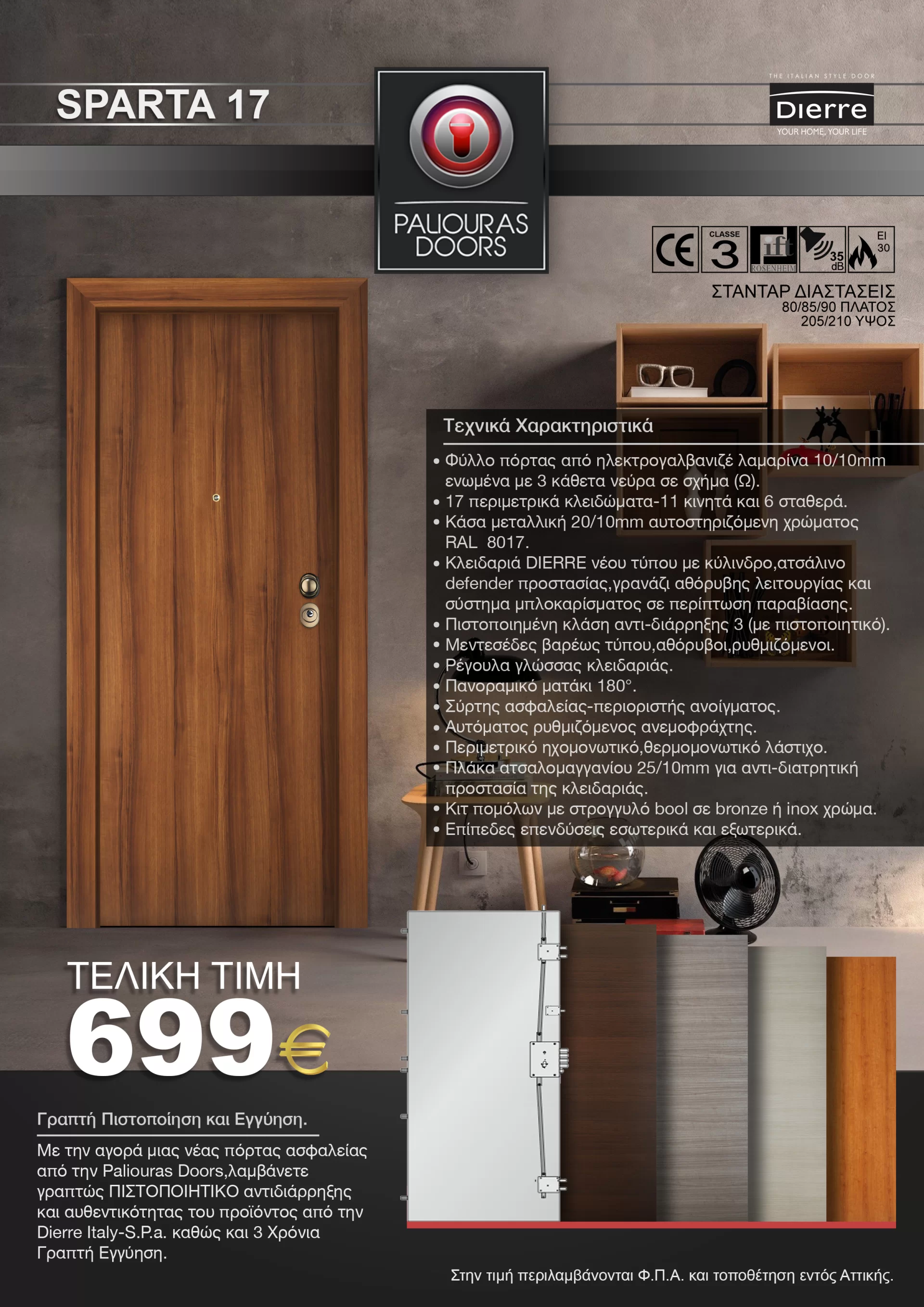 ΘΩΡΑΚΙΣΜΕΝΕΣ ΠΟΡΤΕΣ ΑΣΦΑΛΕΙΑΣ ΠΡΟΣΦΟΡΕΣ
