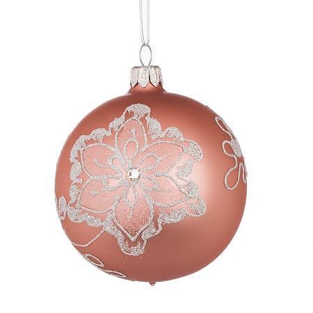 Коледна топка с декорация, RM02900S | Dims-92.com