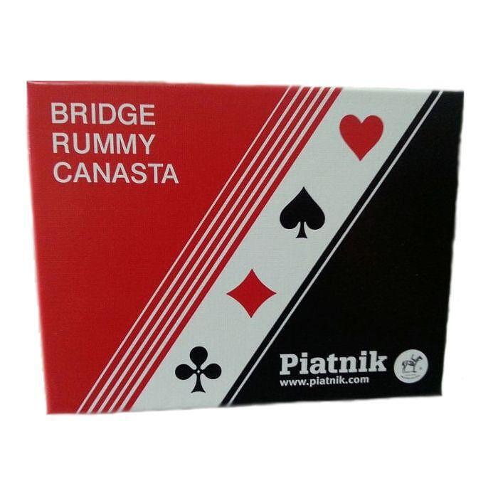 Карти за игра Piatnik - Rummy Bridge Canasta - 2 тестета