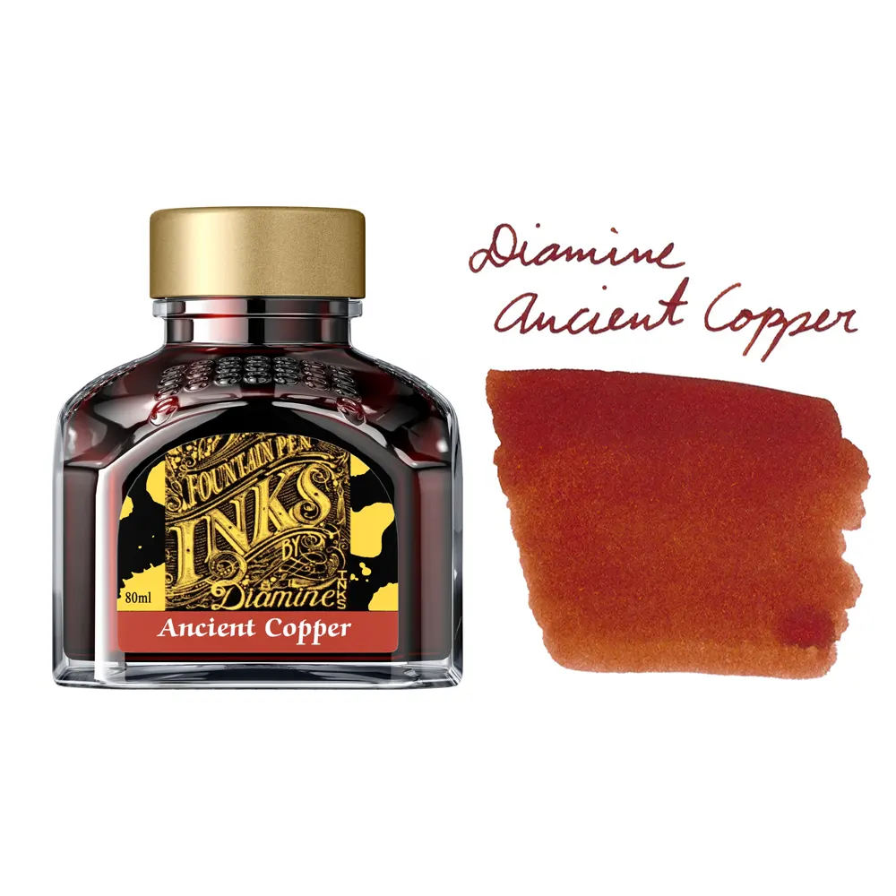 Мастилница Diamine - Ancient Cooper, 80 мл