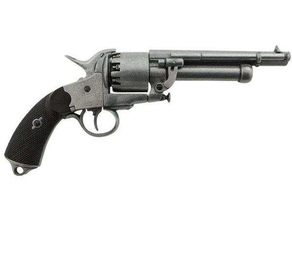 Revolver confederat LeMat din războiul civil, SUA 1855, (Denix), 37 cm ...