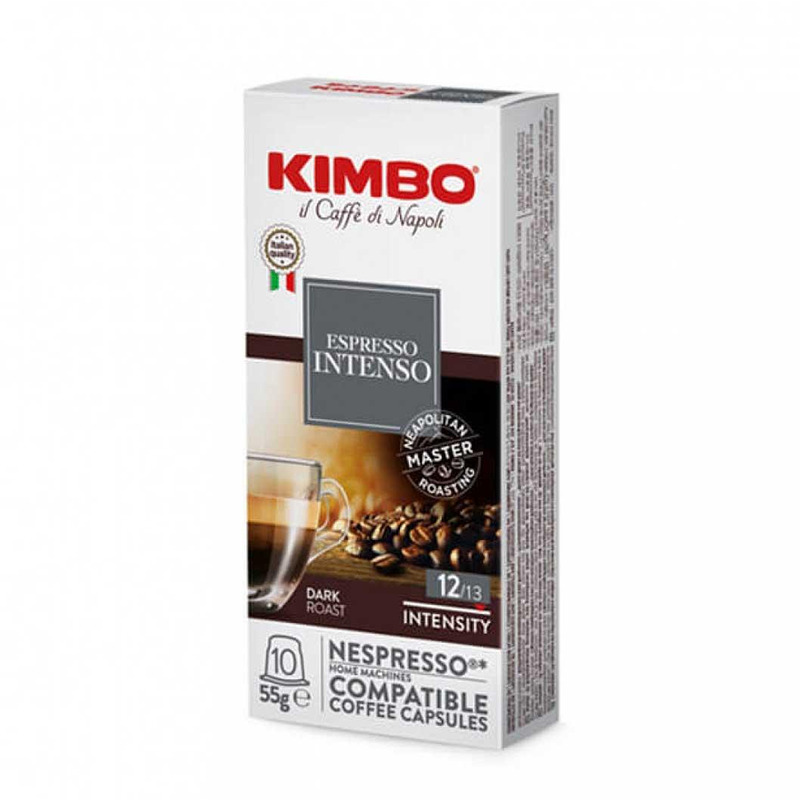 Кафе капсули Kimbo Nespresso Intenso, 10 капсули