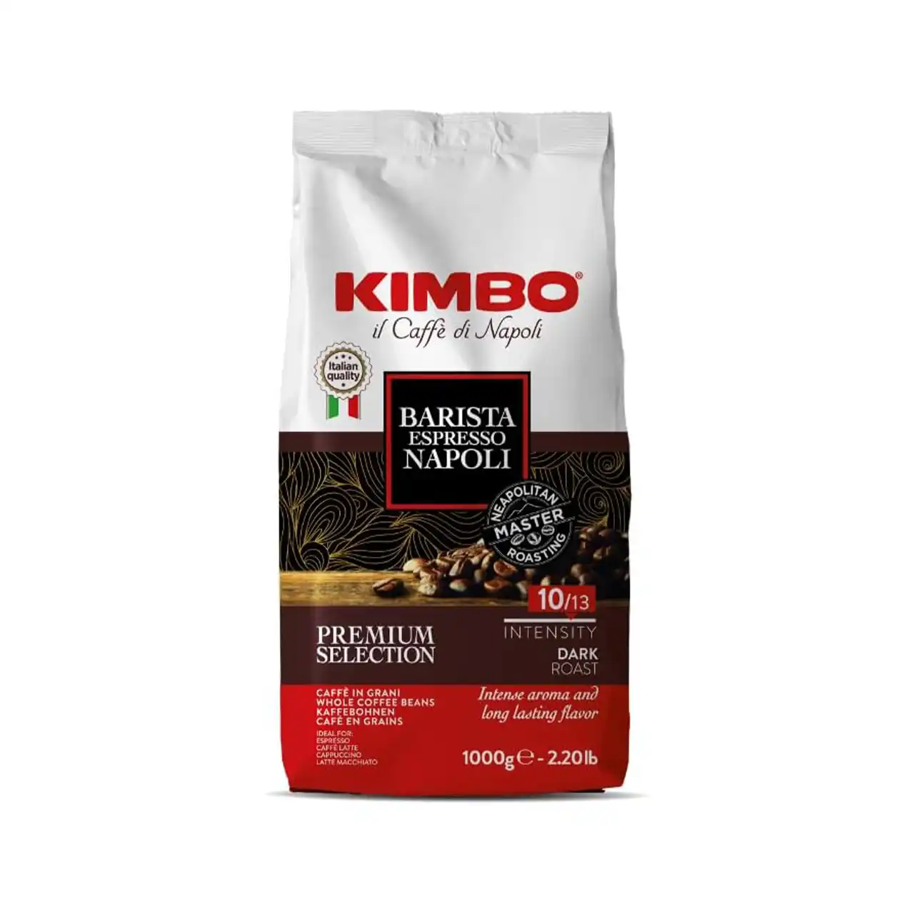 Кафе на зърна Kimbo Napoli, 1кг | Поръчай изгодно онлайн