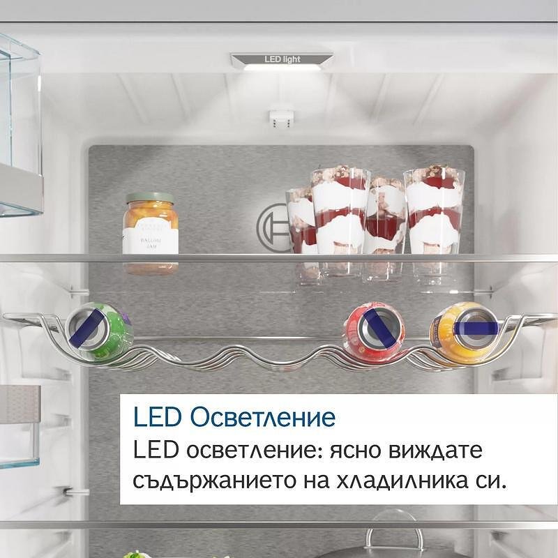 Вграден хладилник с фризер Bosch KIN86VFE0 , 260 l, E , No Frost ...