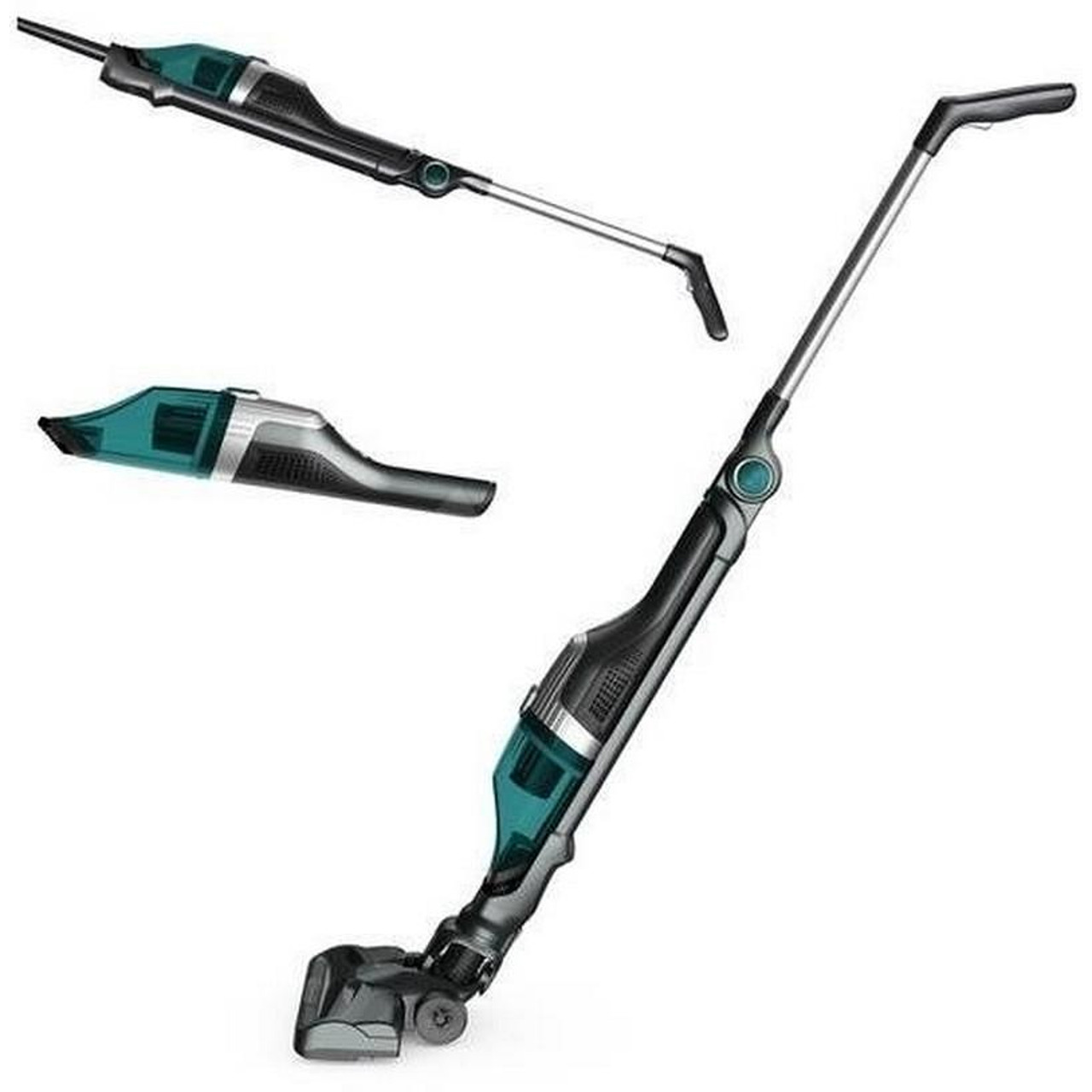 Вертикална прахосмукачка Rowenta RH1239WO X-TREM COMPACT 2-IN-1 , С ...