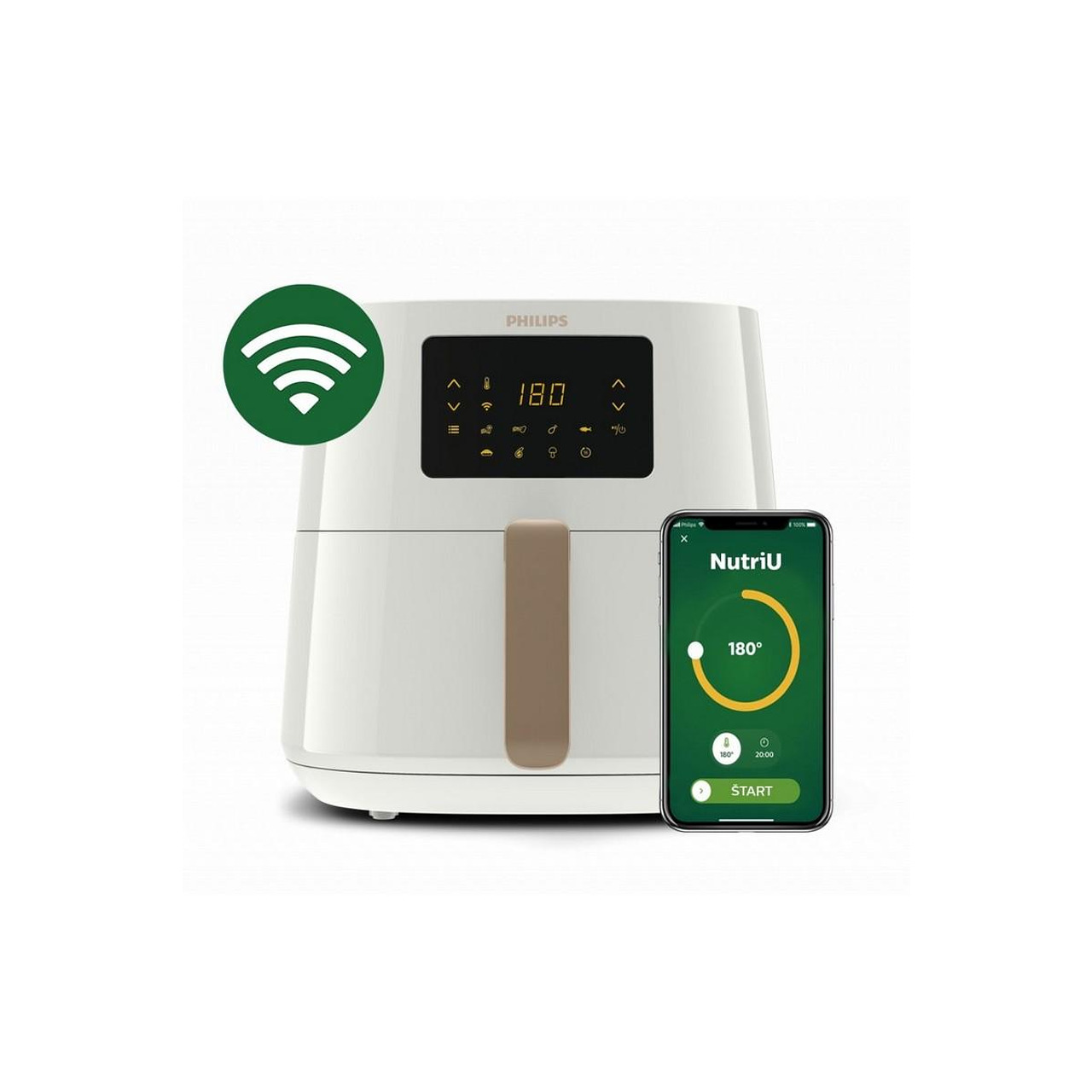 Уред за здравословно готвене Philips HD9280/30 AirFryer