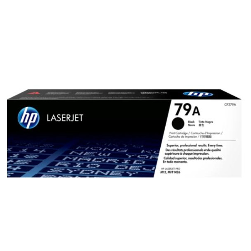 HP 79A Black Original LaserJet Toner Cartridge (CF279A)