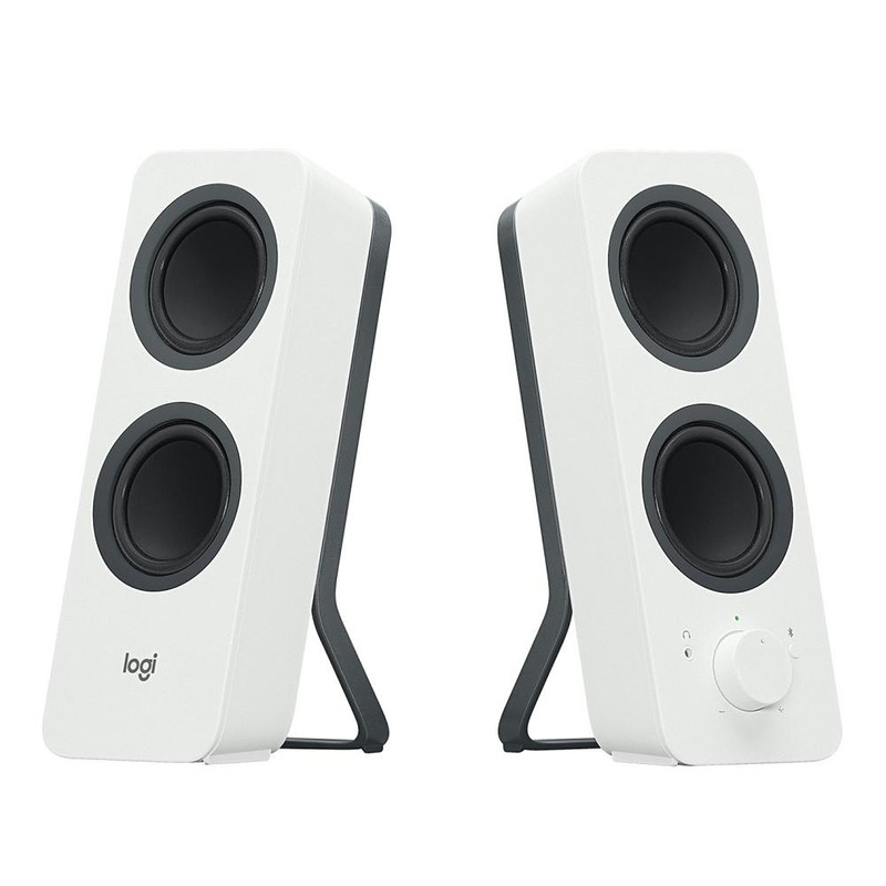 Logitech Z207 Bluetooth Computer Speakers - White