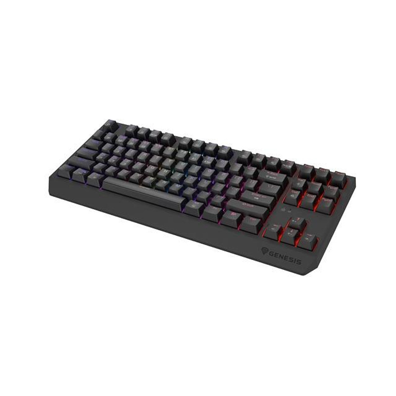 Genesis Gaming Keyboard Thor 230 TKL Wireless US Black RGB Mechanical ...