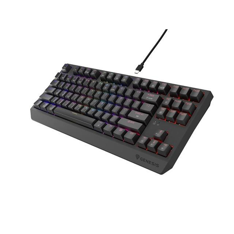 Genesis Gaming Keyboard Thor 230 TKL Wireless US Black RGB Mechanical ...