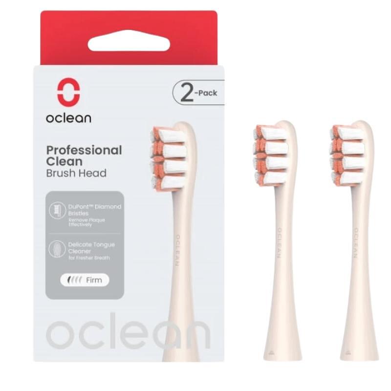 Накрайник за четки за зъби Oclean Professional clean -2 pack Golden