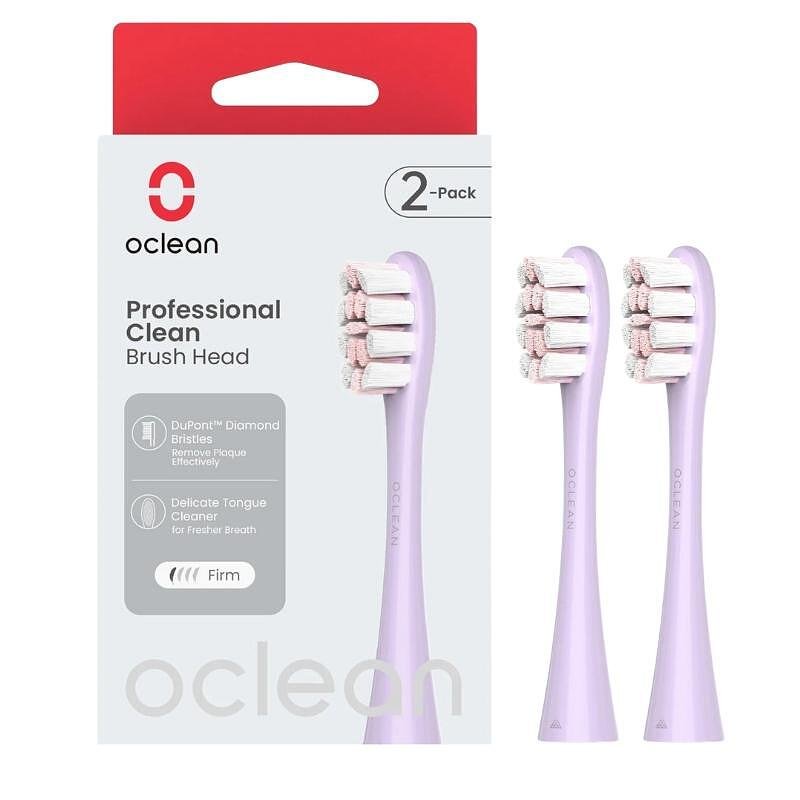 Накрайник за четки за зъби Oclean Professional clean -2 pack Purple