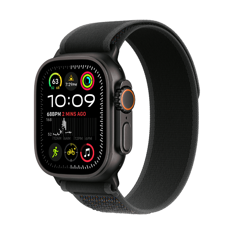 Смарт часовник Apple Watch Ultra 2 49mm Black/Black Trail S/M mx4u3 , 1 ...