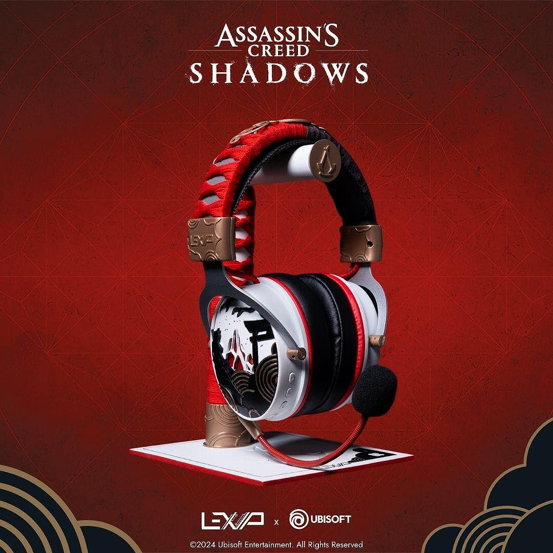 Слушалки с микрофон Lexip Assassin's Creed - Shadows HEADSET
