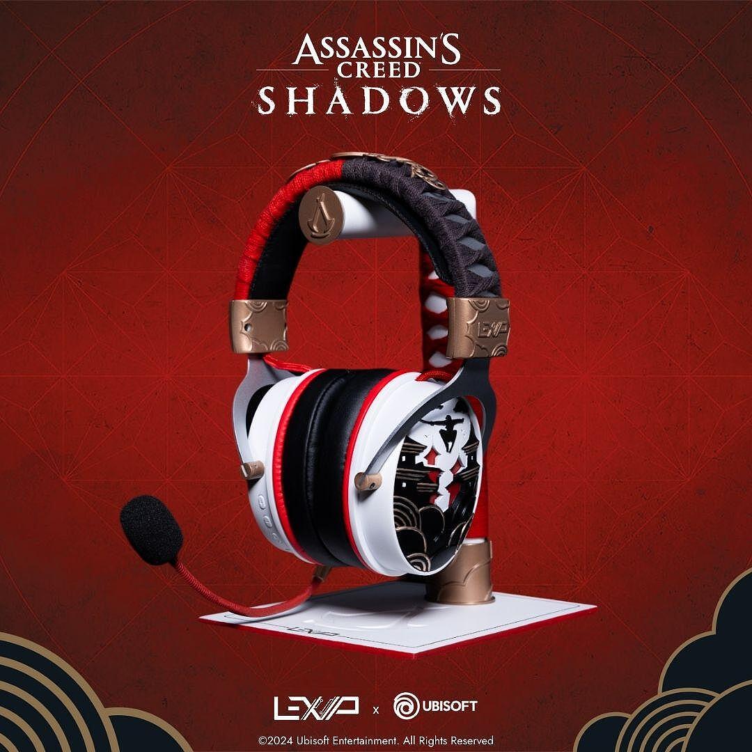 Слушалки с микрофон Lexip Assassin's Creed - Shadows HEADSET