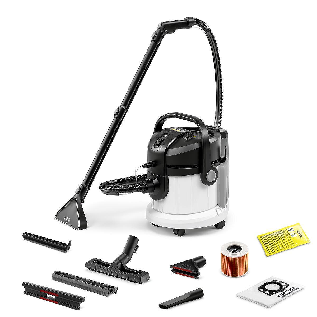 Прахосмукачка Karcher SE 4001 перяща (10811500) бяла , Перяща