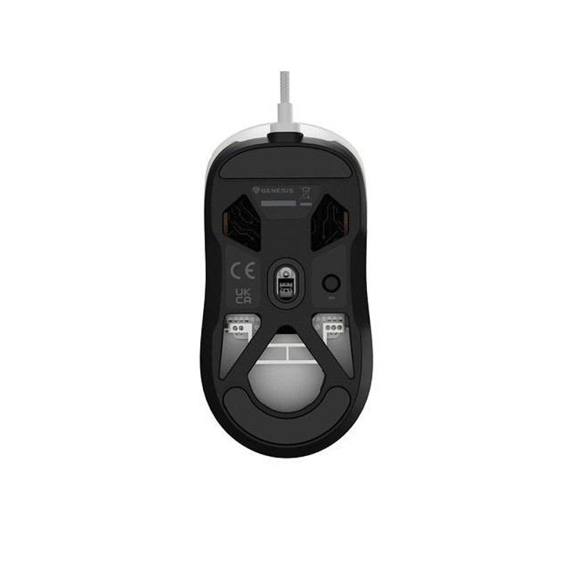 Genesis Gaming Mouse Krypton 660 12000 DPI RGB White