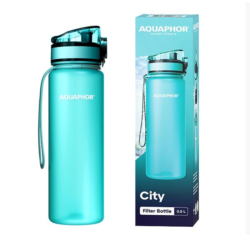 Бутилка Aquaphor Филтрираща City Tritan мента
