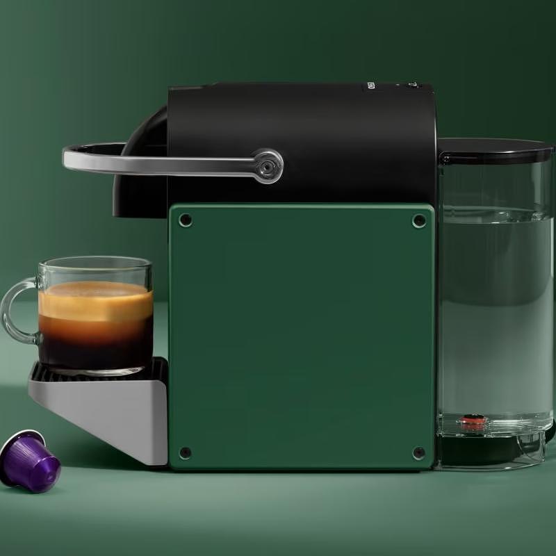 Кафемашина с капсули NESPRESSO Pixie Dark Green