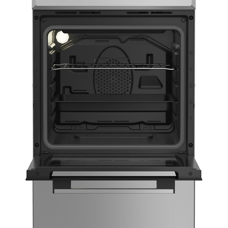 Готварска печка (ток) Indesit I5V5KMS , INOX , Керамични