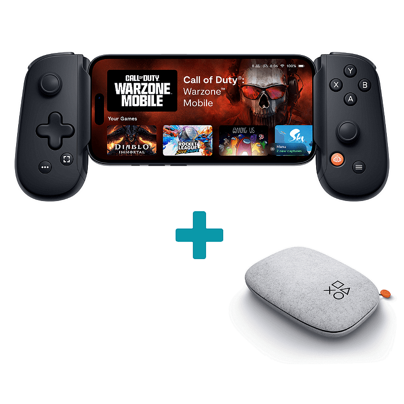 Пакет Джойстик Backbone One - USB-C BB-51-P-BR + Калъф/Чанта за Конзола ...