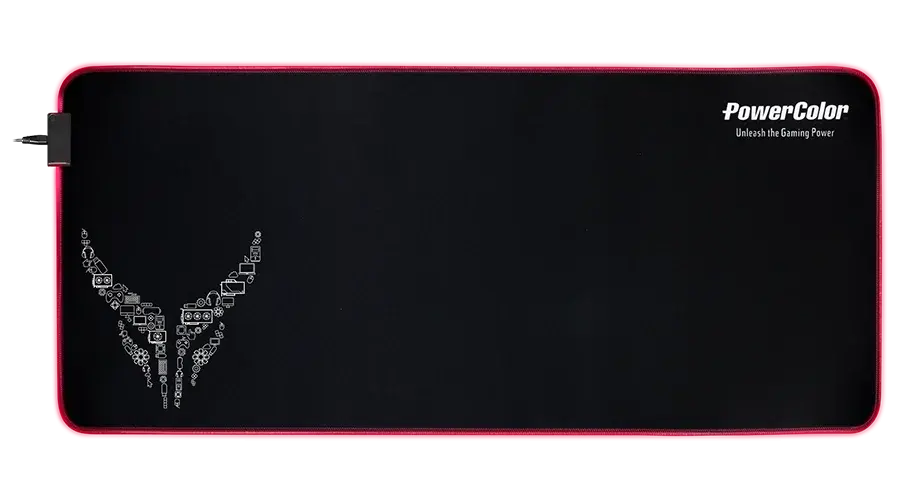 Подложка за мишка PowerColor Red Devil RGB - XL