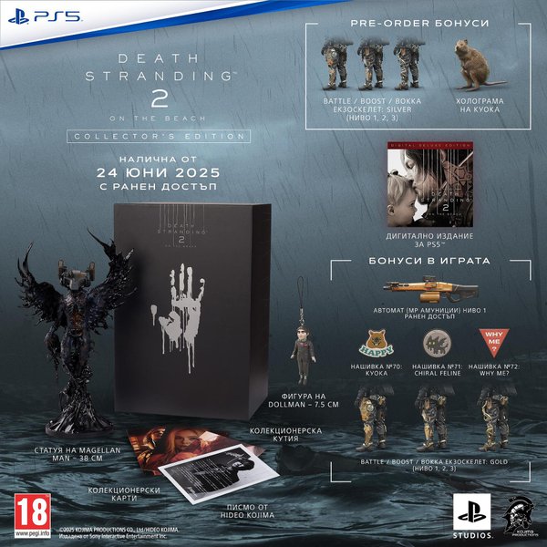 Игра Death Stranding 2: On the Beach CE (PS5)