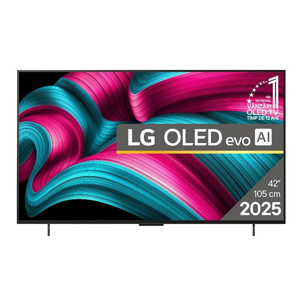 Телевизор LG OLED42C51LA , 105 см, 3840x2160 UHD-4K , 42 inch, OLED ...